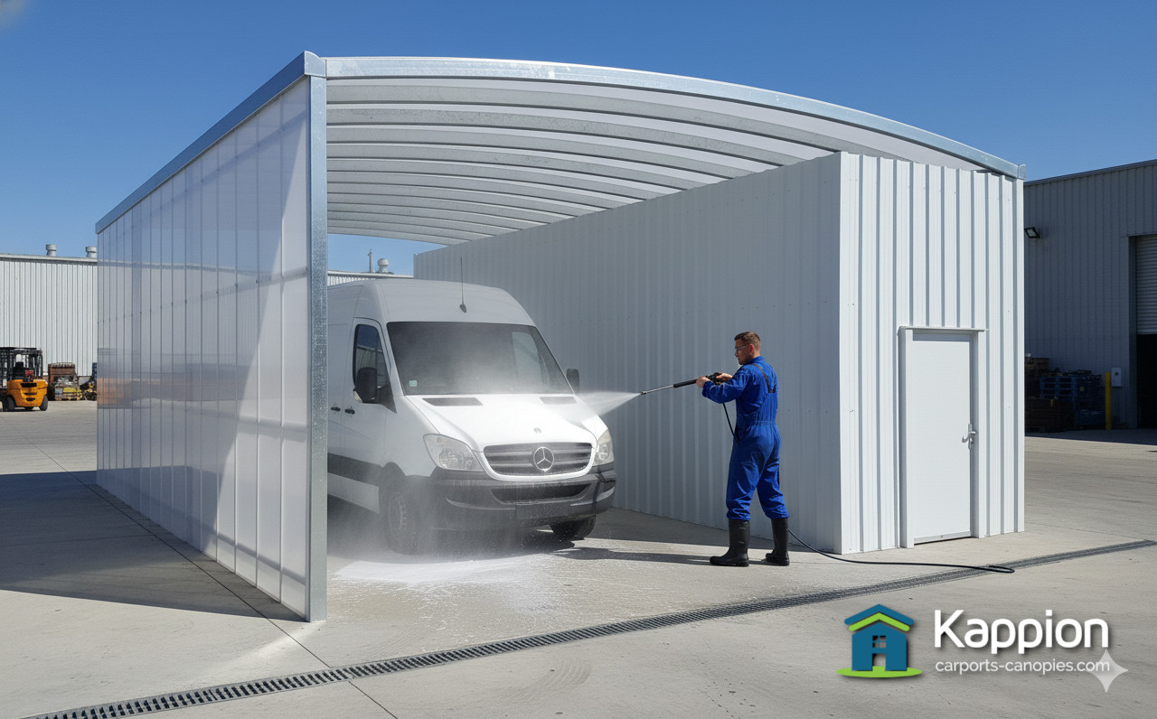 Commercial Canopies | Kappion Carports & Canopies